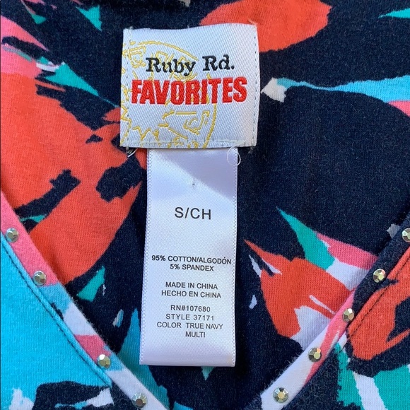 Ruby Rd. | Tops | Ruby Rd Favorites Tee Size S | Poshmark